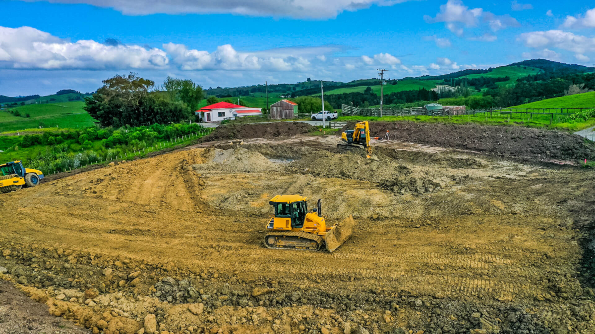 Recent Earthworks Projects in Northland - Advanced Earthworks Limited