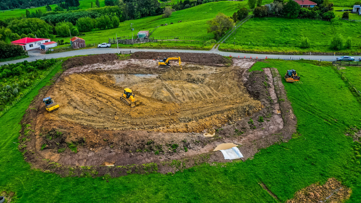Recent Earthworks Projects in Northland - Advanced Earthworks Limited